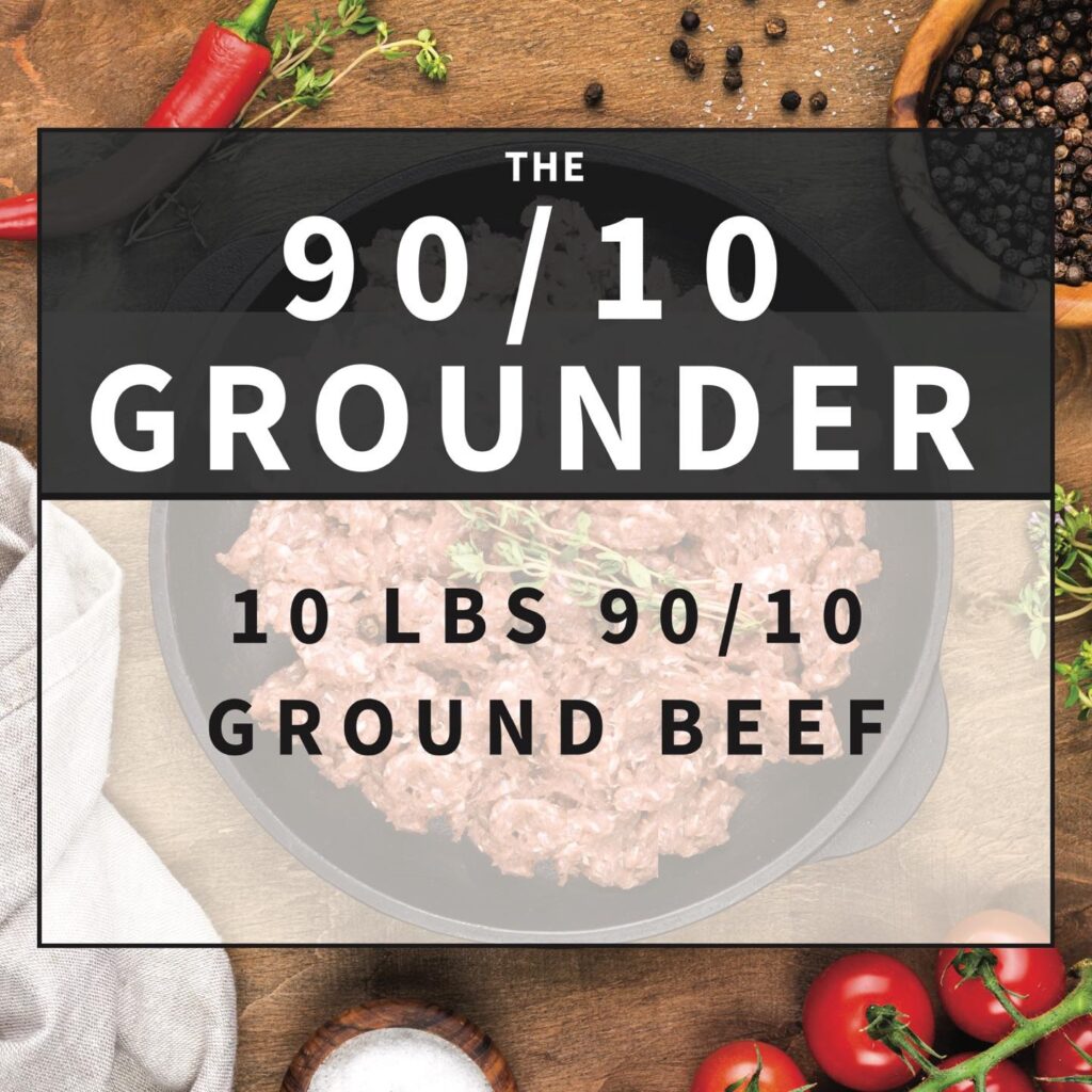 The 90/10 Grounder - Blue Bonnet Meat Company