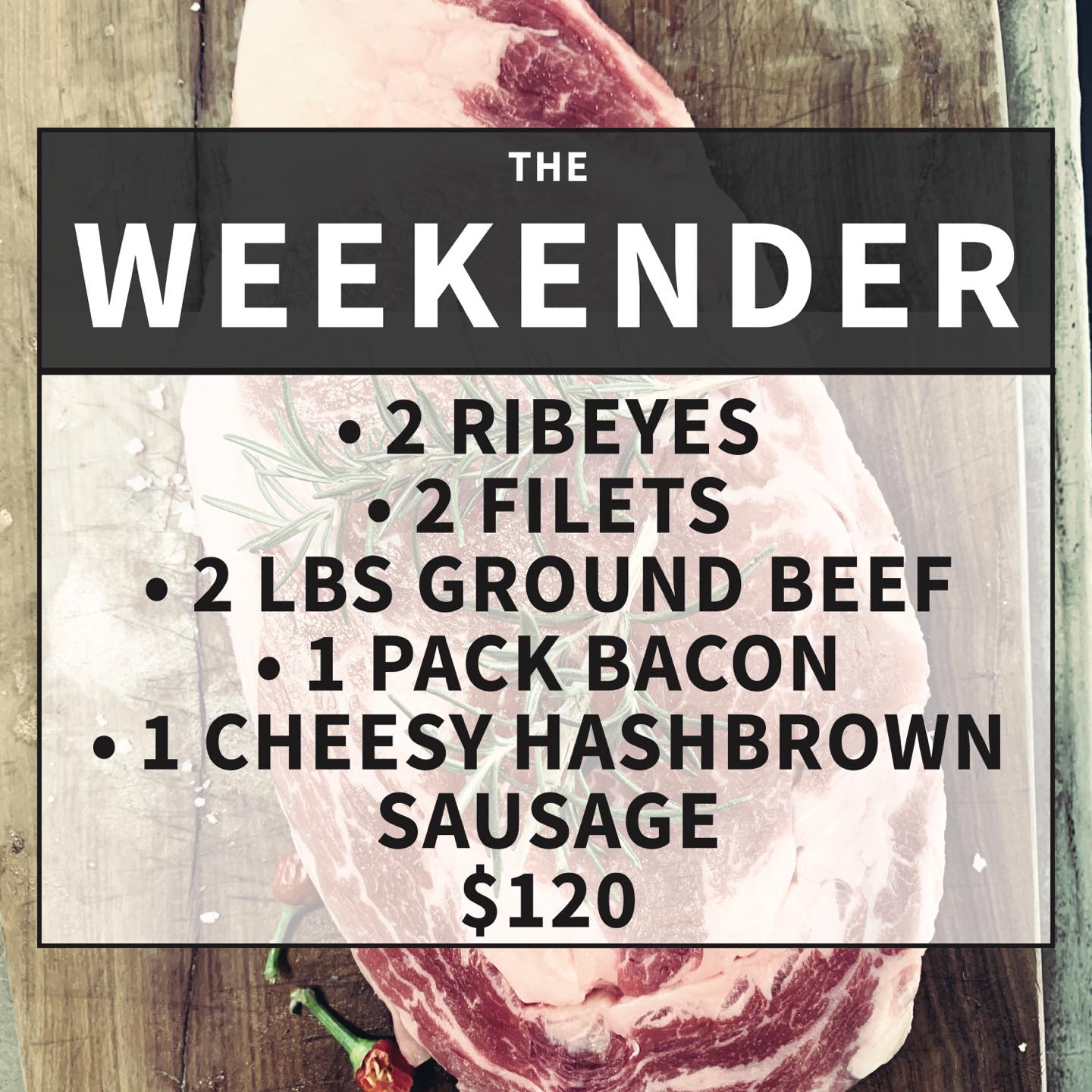 The Weekender - Blue Bonnet Meat Company